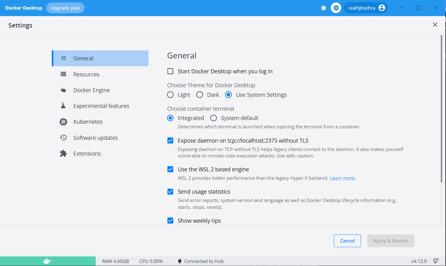 linux_docker – Software Installation